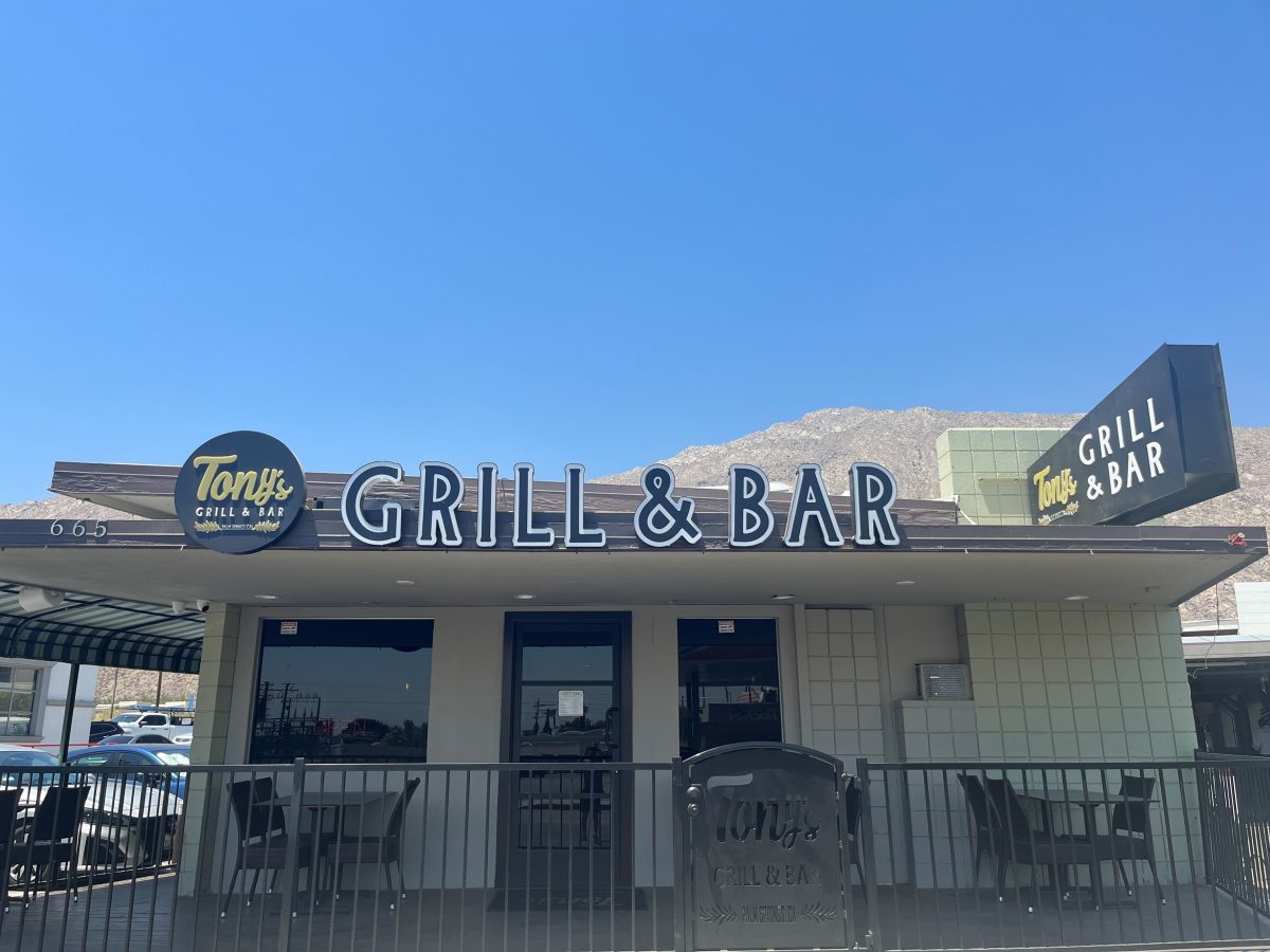 Unwind At Tony's Grill & Bar's New Location in Palm Springs